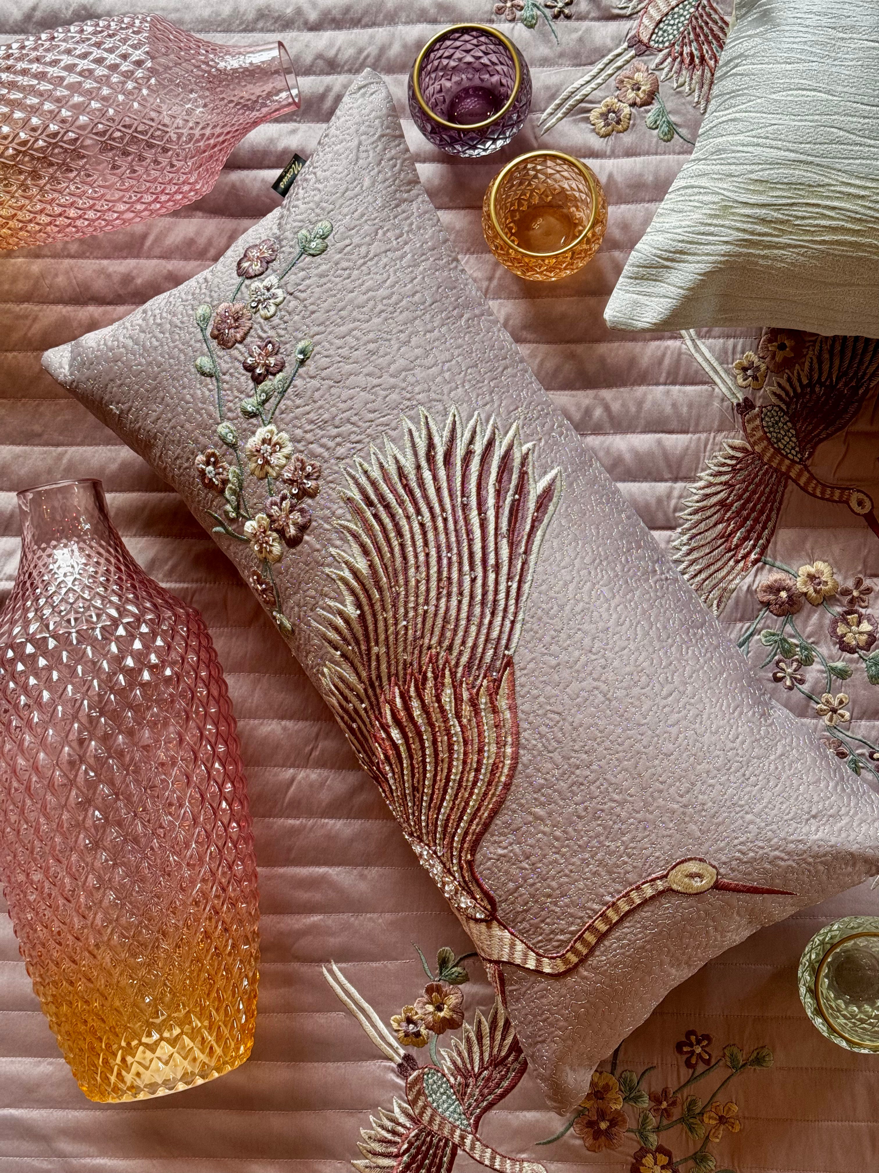 THE BLUSH BIRD LUMBAR (WITH INSERT) – NEXUS BY UPASNA