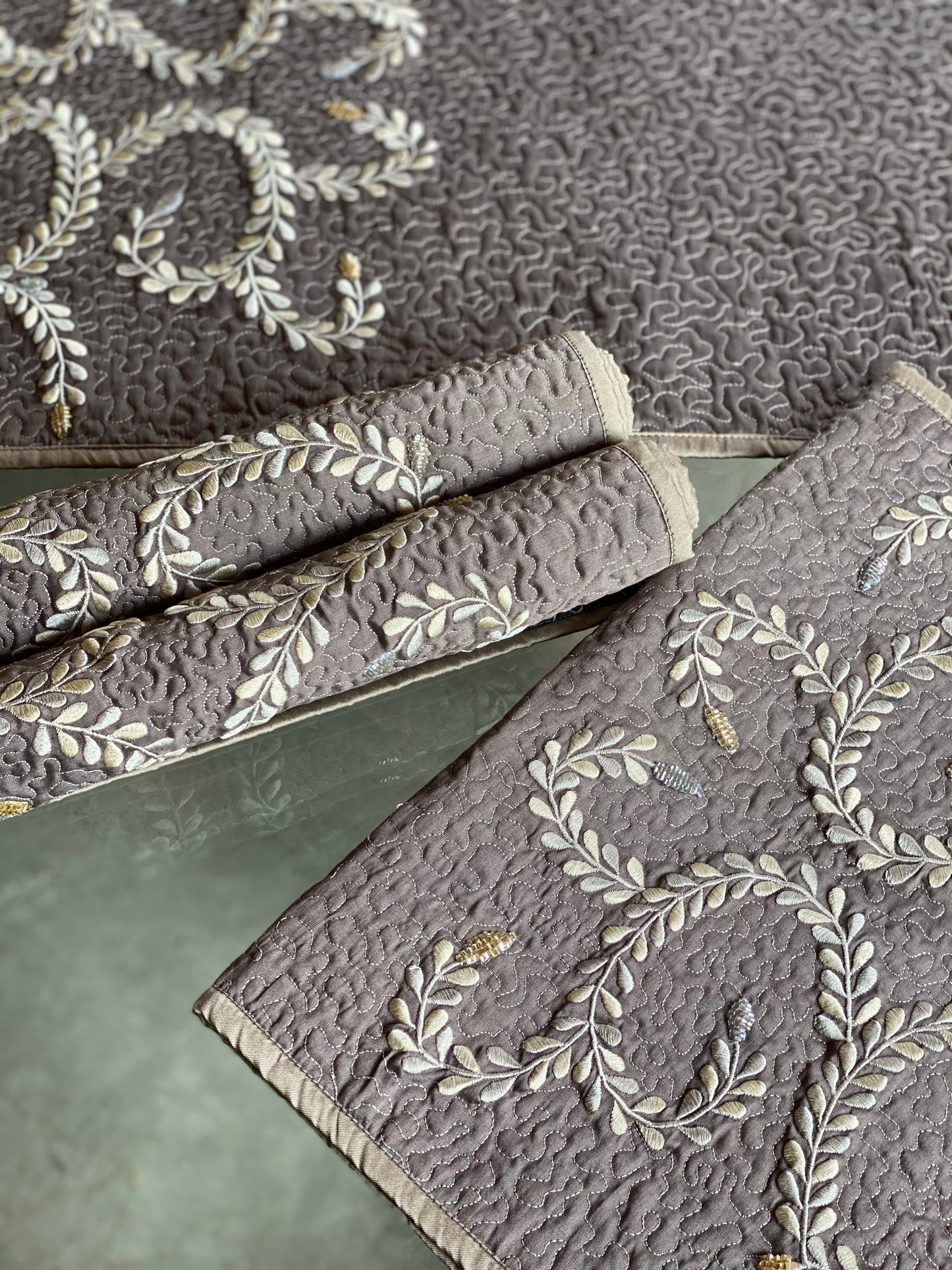 The brown dynasty Dining Set – NEXUS BY UPASNA